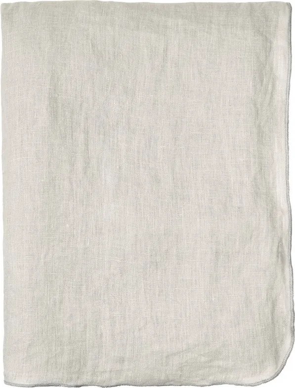 Lněný ubrus Broste GRACIE 160x300 cm světlý len