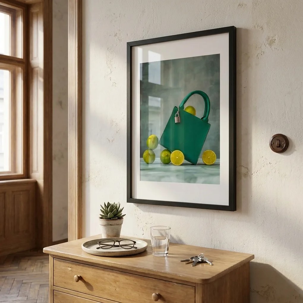 Monika Drapáková | Zelená harmonie Rám: Bez rámu, Velikost: 30 x 20 cm