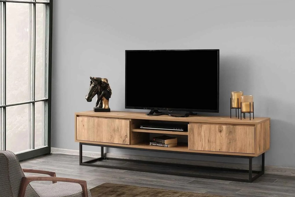 Designový TV stolek Balwina 180 cm borovice