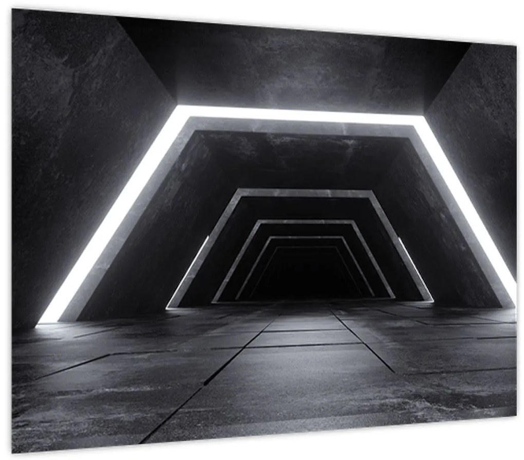 Obraz - Futuristický tunel (70x50 cm)