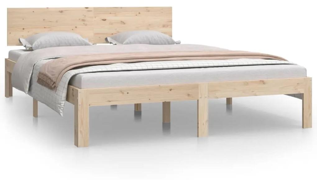 Rám postele masivní borovice 140 x 200 cm,  810495