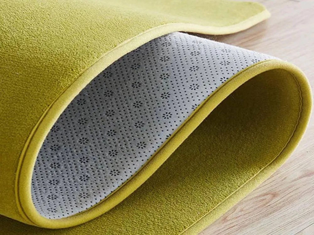 TZ Zelený jednobarevný obdélníkový koberec Polar 200 × 300