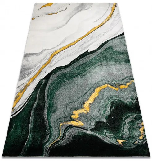Dywany Łuszczów, Kusový koberec Emerald 1017 green and gold, 120x170, zelená, kancelář
