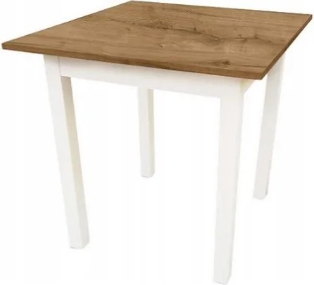 Dede Kuchyňský stůl MINI 90 x 60 cm - dub přírodní / bílá