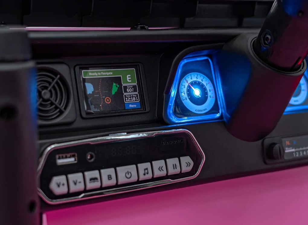 Ramiz Terénní auto CLIMBER růžové