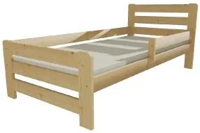 Vomaks Dětská postel KIDS VMK001D 90 x 160 cm surové dřevo
