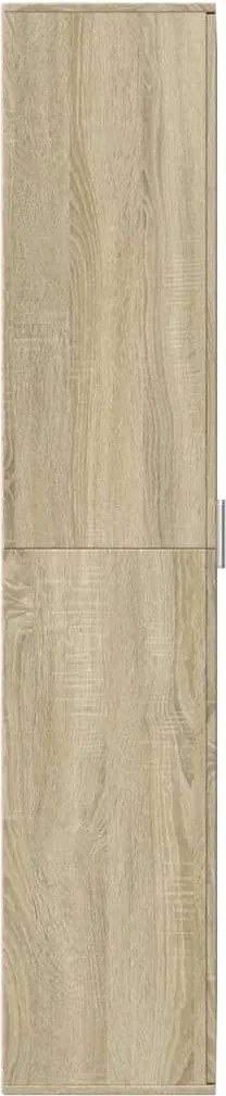 Skříň highboard dub sonoma 70 x 35 x 180 cm kompozitní dřevo 3276660