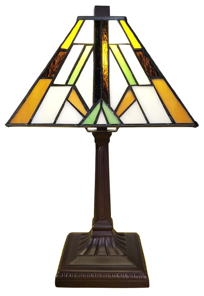 Stolní Tiffany lampa Avice - 20*20*34 cm