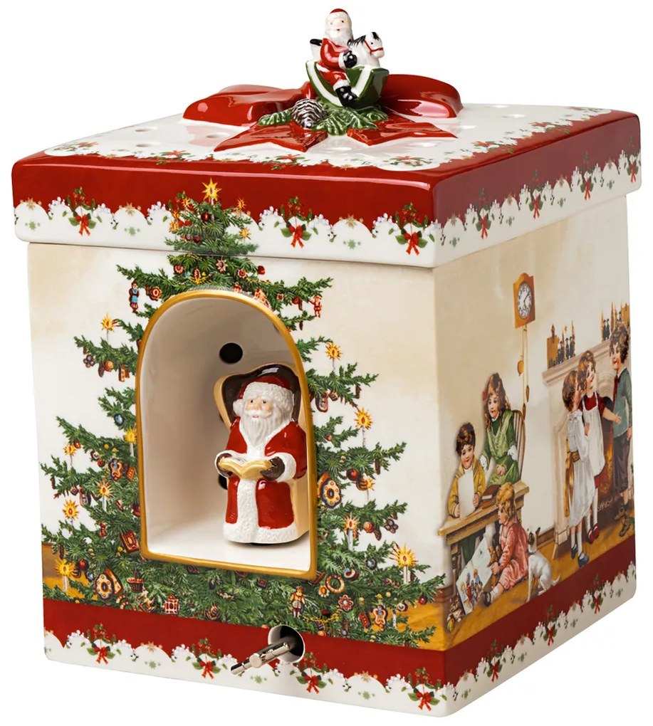 Hrací skříňka a lucerna CHRISTMAS TOYS Dárek