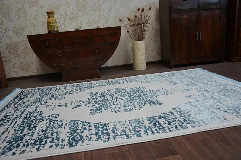 Kusový koberec MANYAS Fegy šedo-modrý