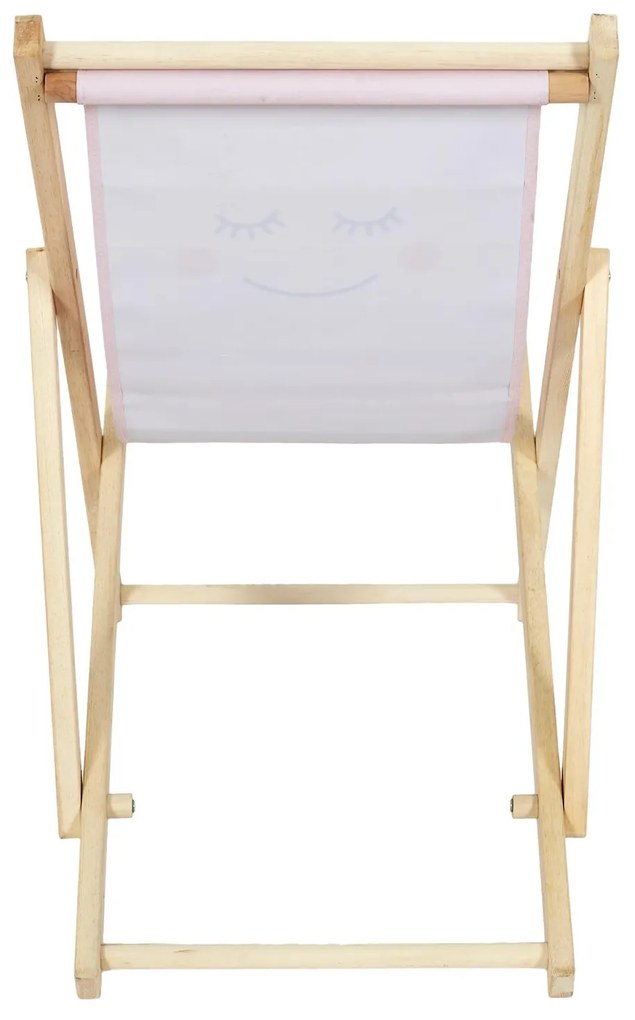 Home Deco Kids Dětské lehátko Smile růžové