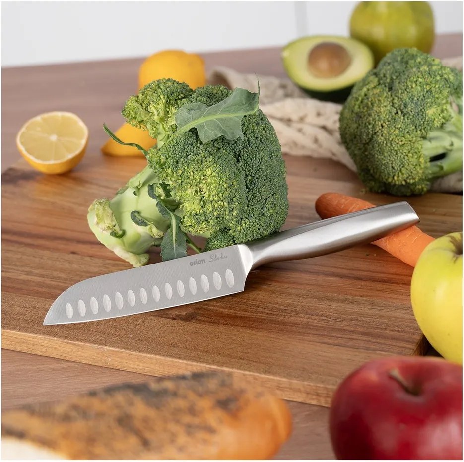 Santoku nůž z nerezové oceli Silverline – Orion