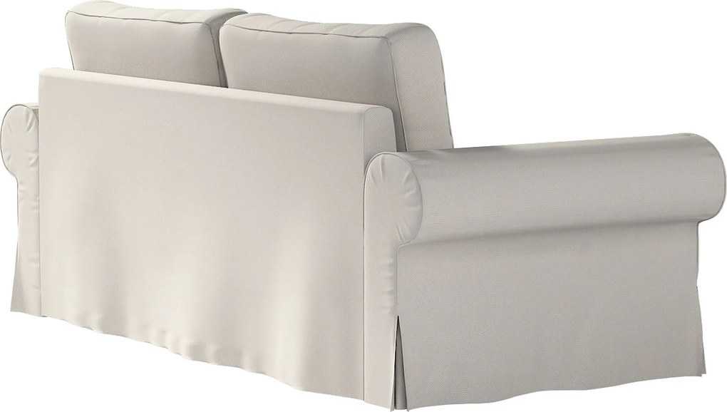 Potah na pohovku IKEA Backabro,  3-místná, rozkládací barva šedá látka pletený vzor