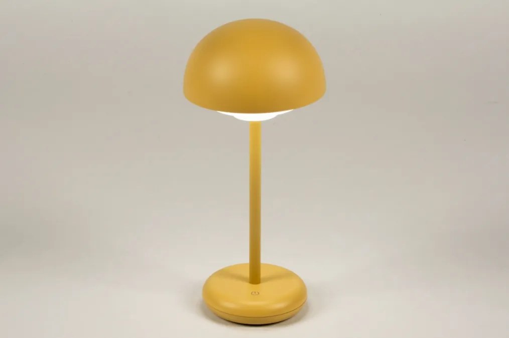 Stolní bezdrátová lampa Casiopea Yellow