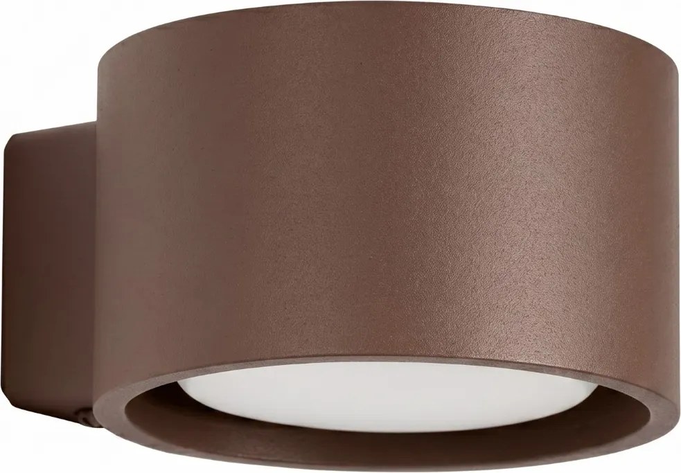 Sollux Lighting Nástěnné svítidlo MODO 1 hnědé GX53