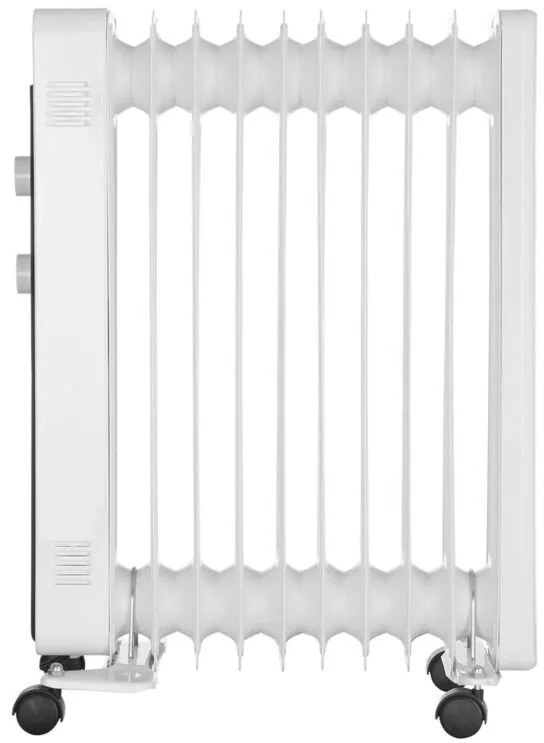 Olejový radiátor DMS Germany OR-1500 / 600 W / 900 W / 1500 W / 9 topných těles / bílá