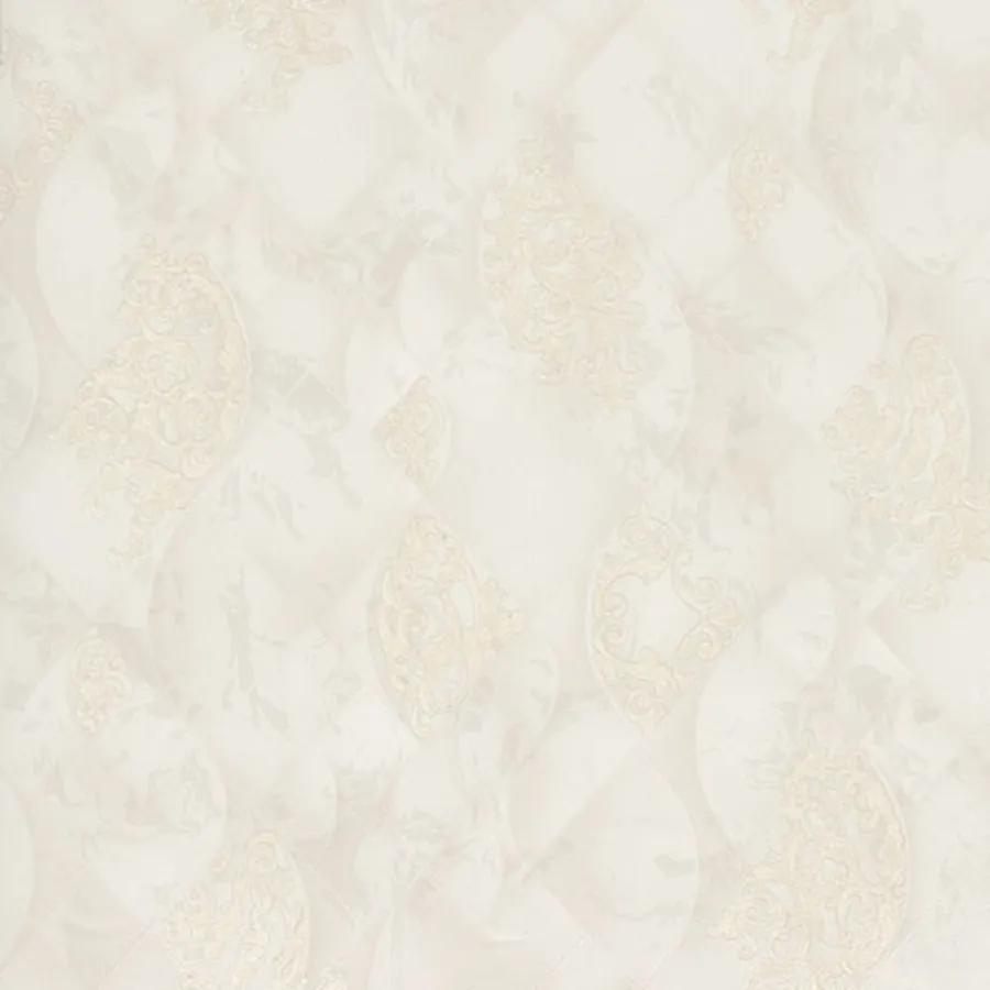 Luxusní krémová vliesová tapeta se zlatými ornamenty M31921 Magnifica Murella