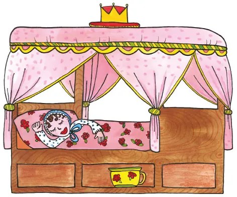 MARIONETINO Postýlka - kulisa do loutkového divadla