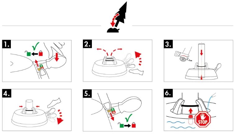 Stojan na vánoční stromek Krinner Comfort Grip S