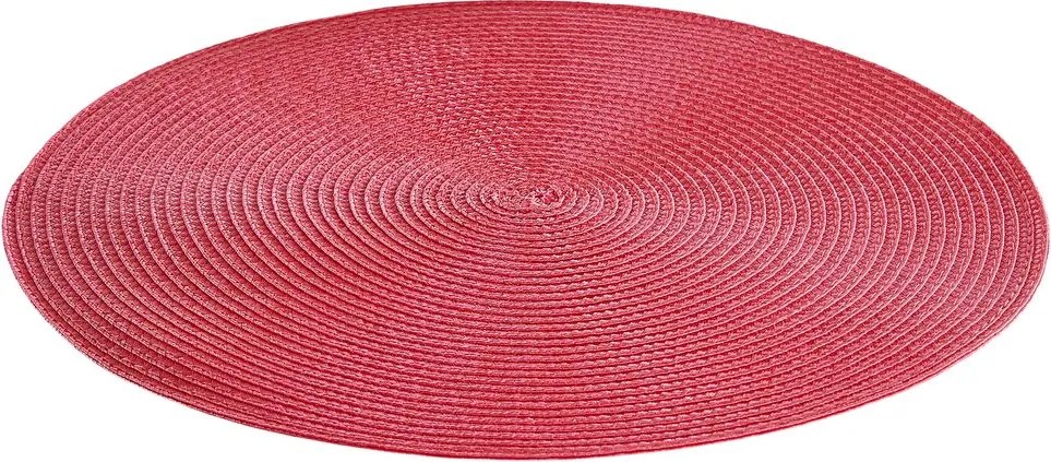 AMBIENTE Prostírání kulaté 38 cm - růžová
