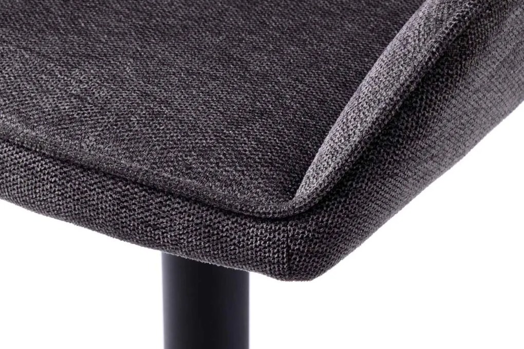 Designová židle Jadwiga tmavě šedá
