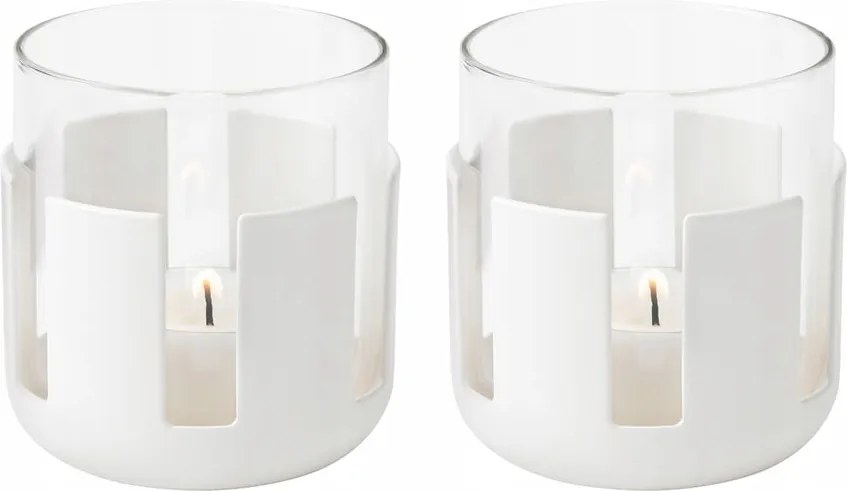 Stelton Luna Svícen Tealight 2 Ks Bílý