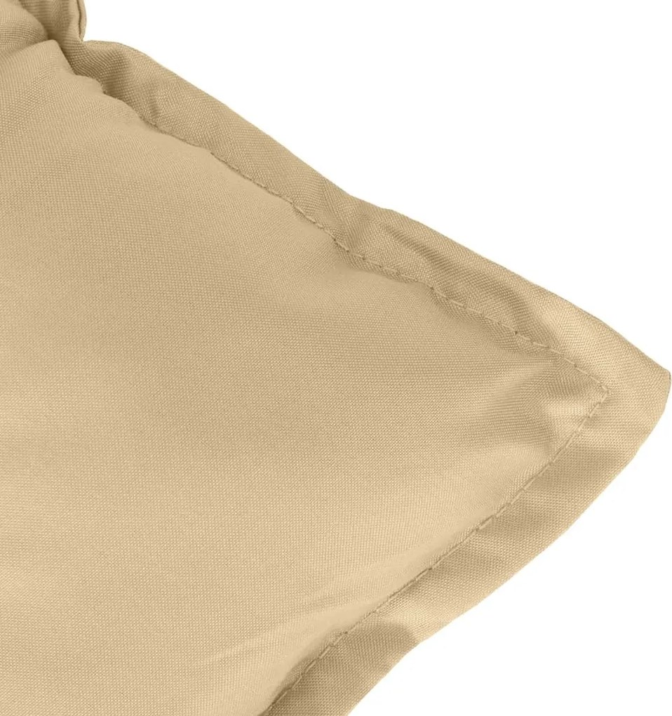 vidaXL Podušky na židli vysoké opěradlo 6 ks krémová melanž 120x50x7cm [4002357] Barva: melanžová červená