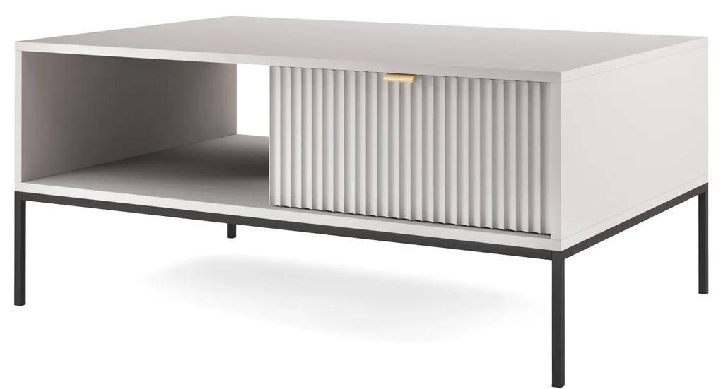 Piaski Konferenční stolek Nova L104 Barva: Bílá
