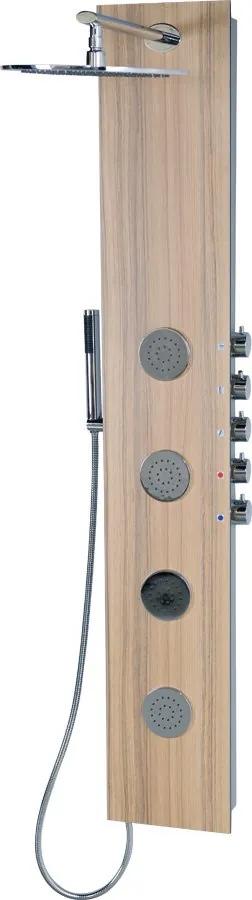 POLYSAN - 5SIDE ROUND sprchový panel 250x1550mm, kokos 80212
