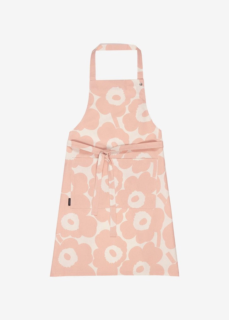 Marimekko Zástěra Pieni Unikko broskvová