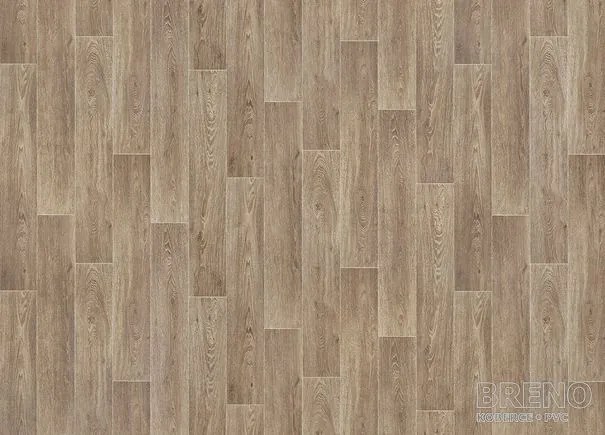Breno PVC MAXIMA EKO Chapel Oak 044 - světlé dřevo, šíře 400 cm