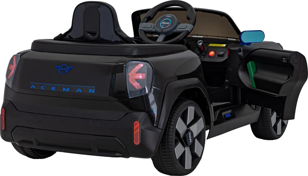 Ramiz Dětské autíčko Mini Concept Aceman, černé