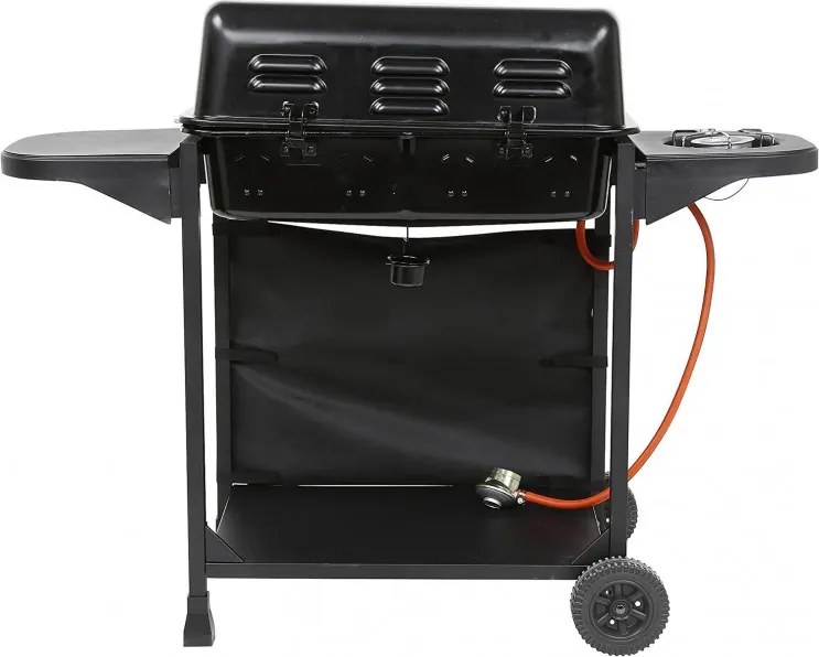 Grill Master Čtyřhořákový plynový gril WM-094060 černý