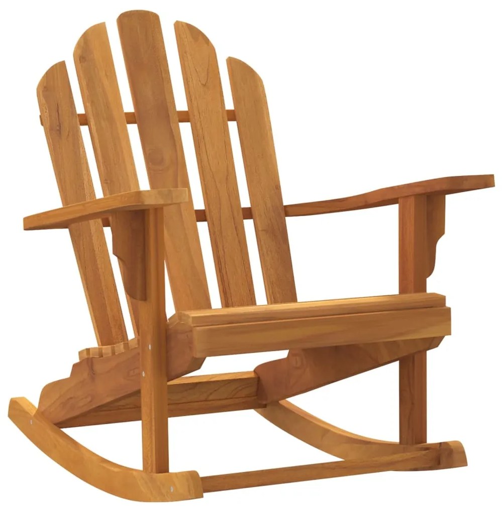 vidaXL Zahradní houpací židle Adirondack 79x100x103 cm masivní teak