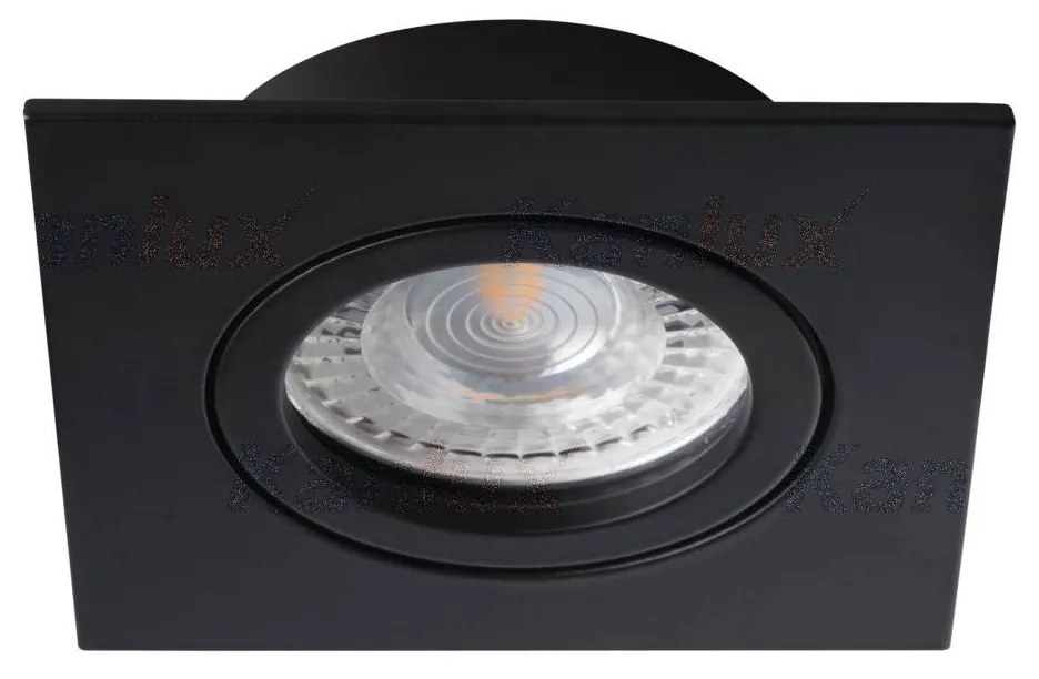 Podhledové výklopné bodové osvětlení HAMA L50, 1xGX5,3, 50W, černé K.l.x. HAMA