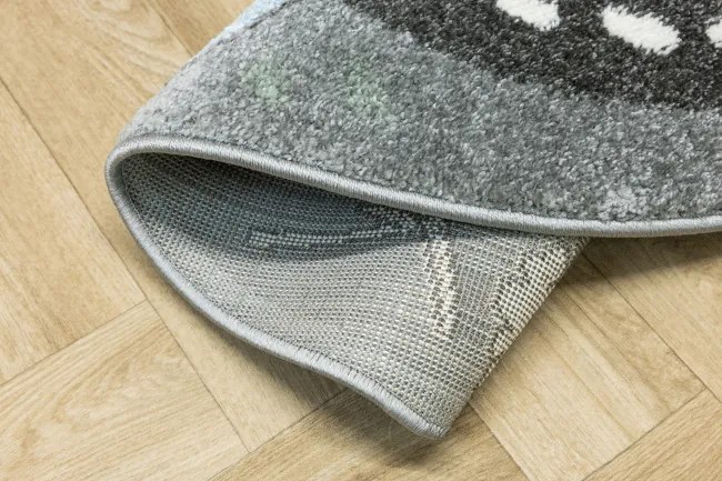 Dětský koberec Lima E182A šedý