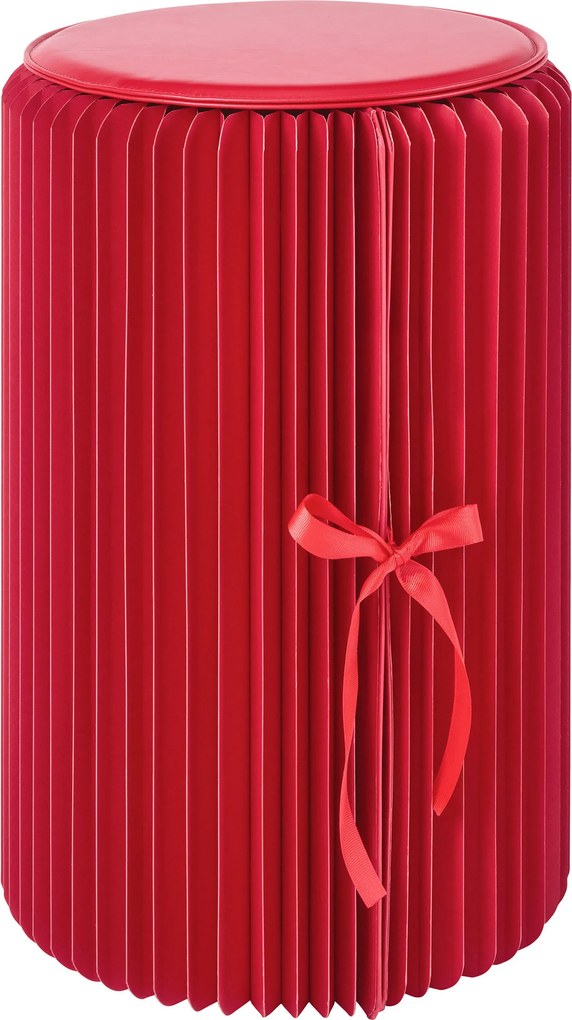 XXXLutz TABURET, plast, papír, kompozitní dřevo, 32/50 cm Ambia Home - Taburety - 008276000502
