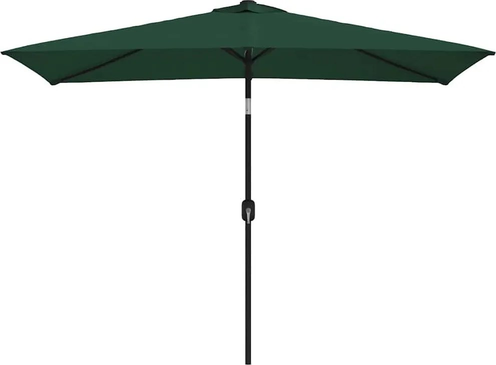 vidaXL Slunečník 200 x 300 cm pískově obdélníkový [44503] Barva: Azurová
