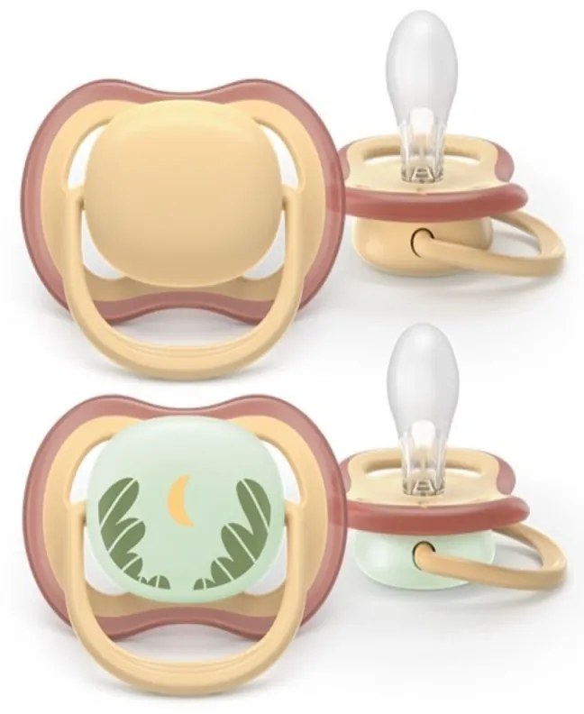 Kojenecký dudlík, šidítko Air, 0-6m, Den a Noc, Moon