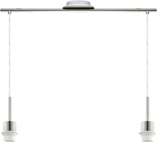 BRILAGI - LED Lustr na lanku NUBILA 2xE27/60W/230V bílá