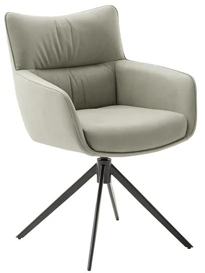 Jídelní židle s loketní opěrkou Limone 2S Barva: krémová
