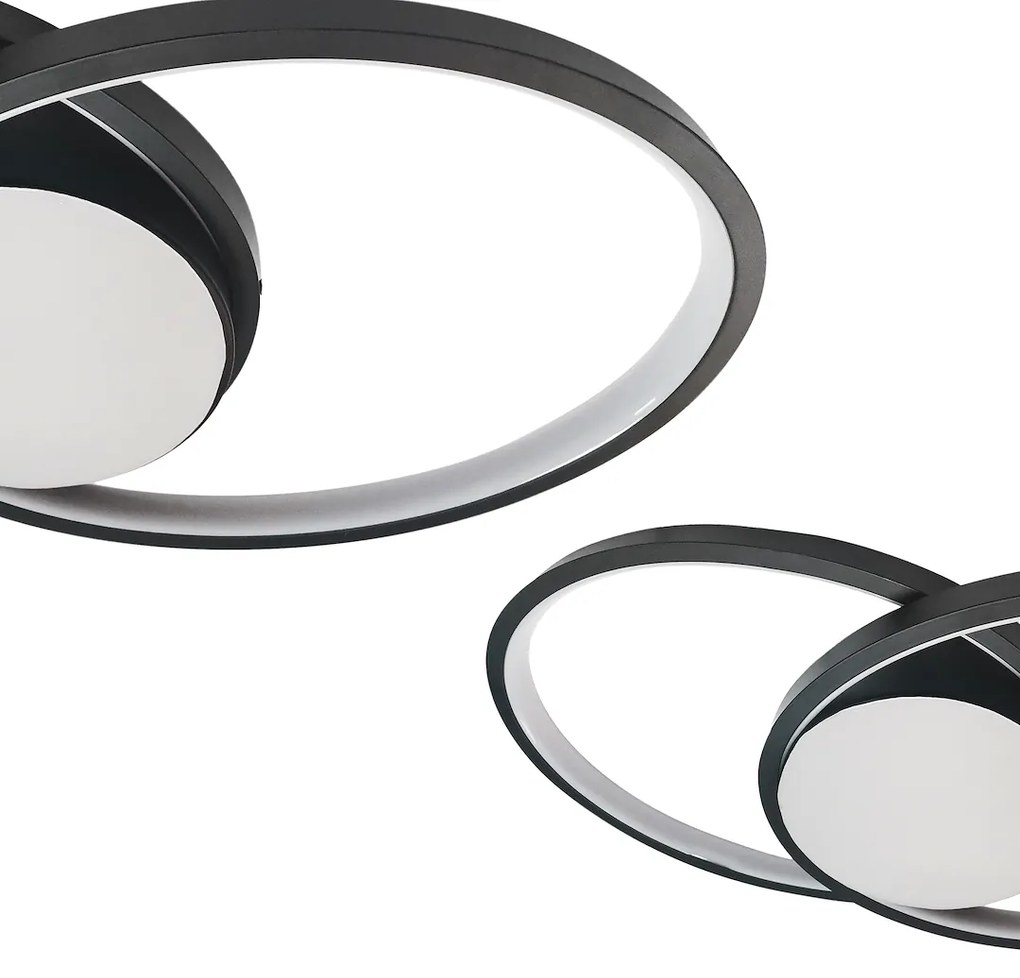 Stropní LED svítidlo Focus, 2x LED 40w, 4000k, b