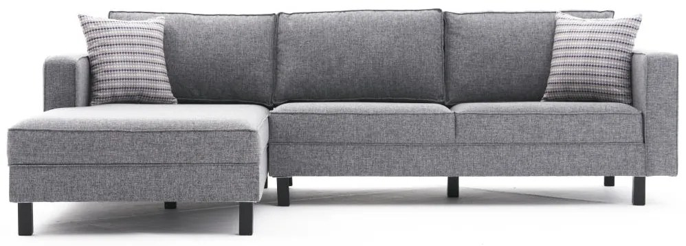 Hanah Home Pohovka KALE šedá levý roh 825BLC2715
