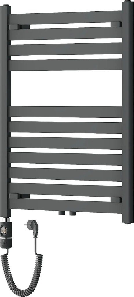 Mexen Uran, elektrické topné těleso 800x600 mm+ topná tyč 600 W, antracitová, W105-0800-600-2600-66