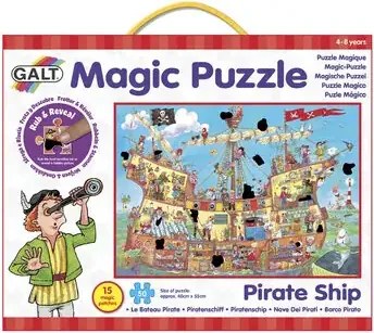 GALT Magické puzzle – pirátská loď 2 / 4 - 8 let