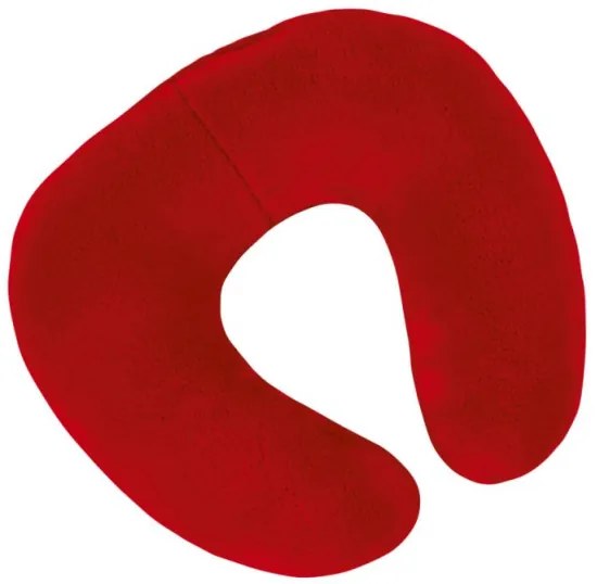 Bellatex Polštářek cestovní podkova 30x35 cm Červená