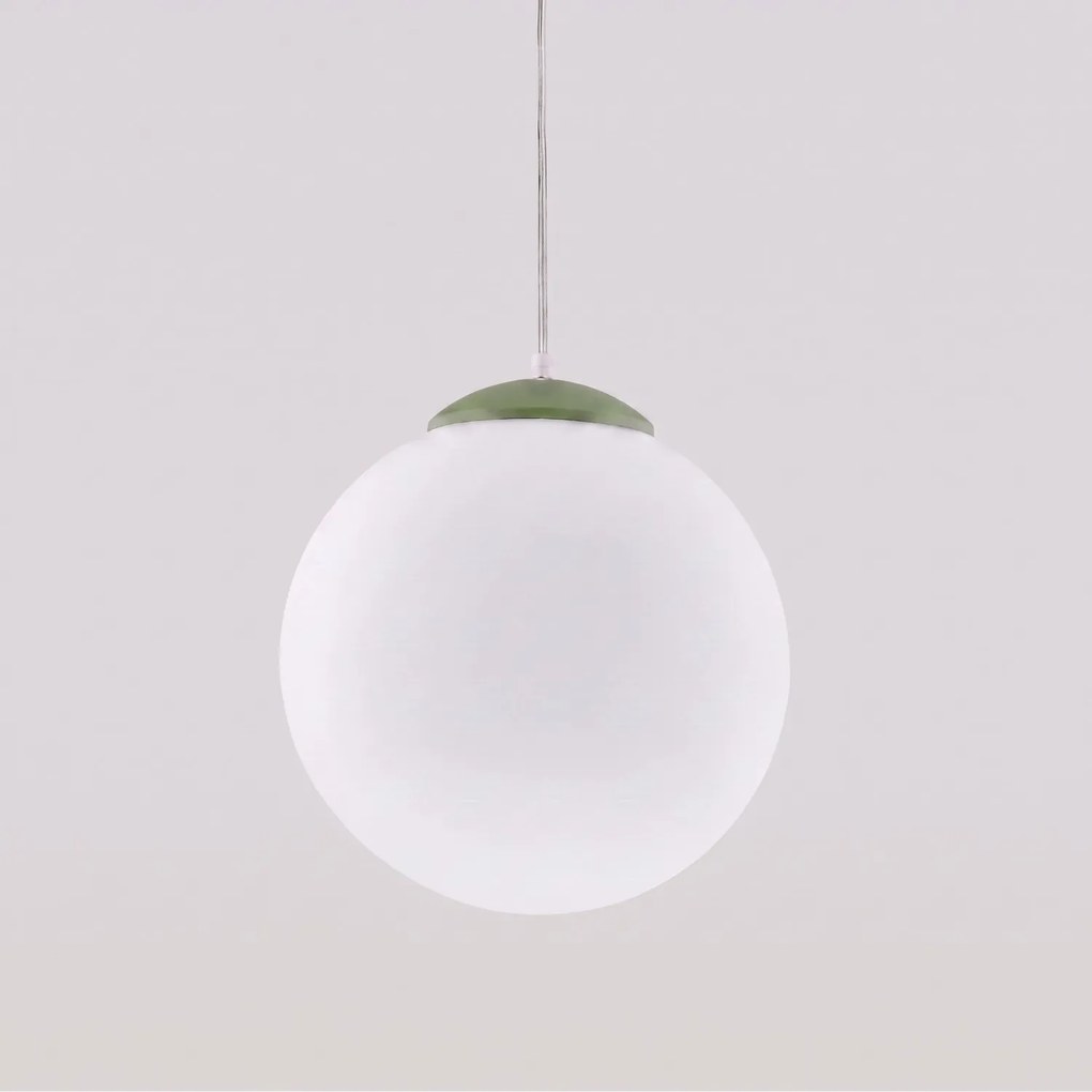 Sollux Lighting Závěsné svítidlo UGO 30 olivově zelené