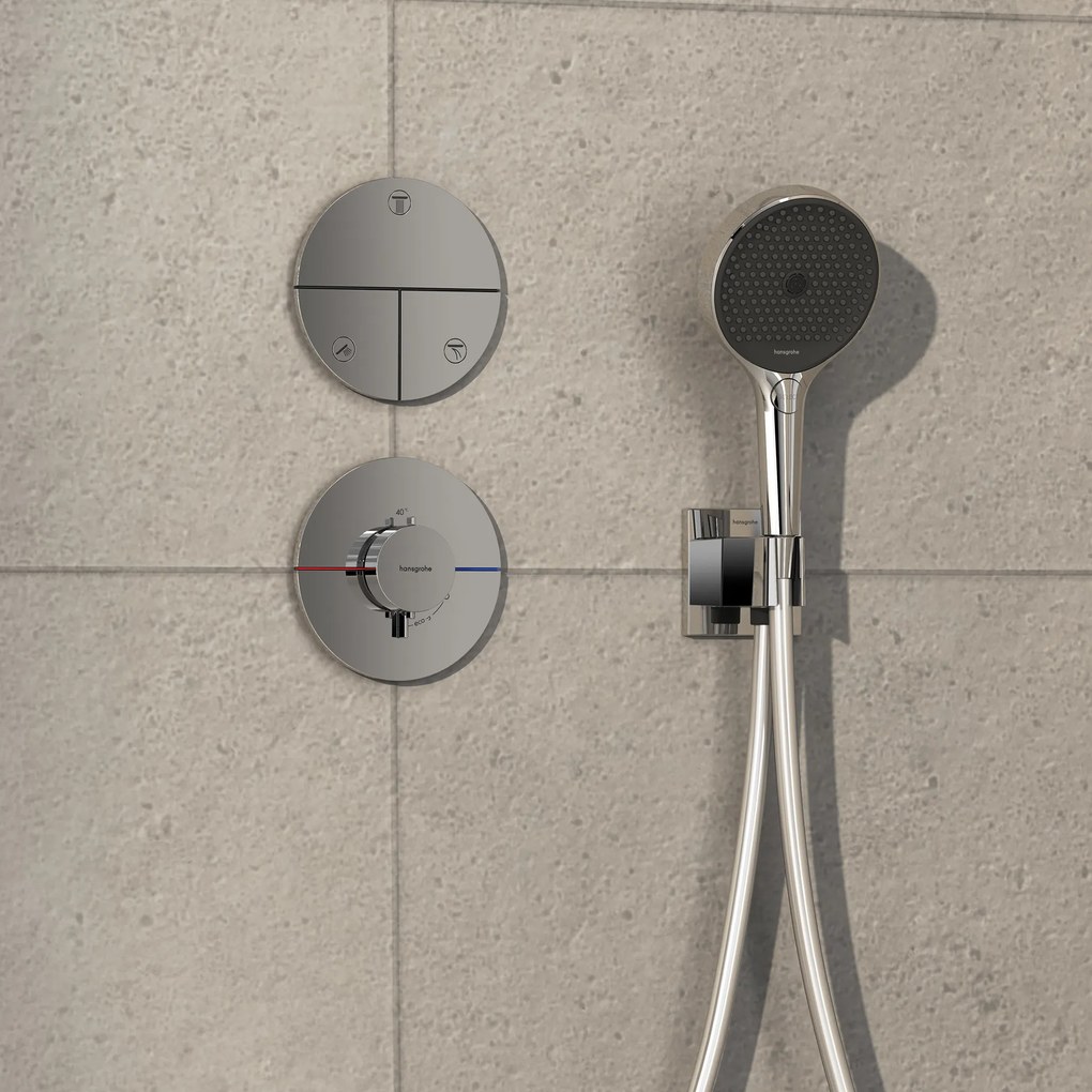 Hansgrohe ShowerSelect Comfort S, termostat pod omítku, chromová, HAN-15559000