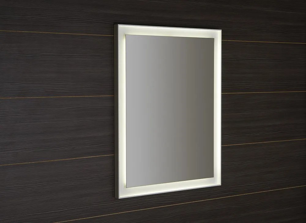 Sapho FLUT zrcadlo s LED podsvícením 900x700mm, bílá FT090