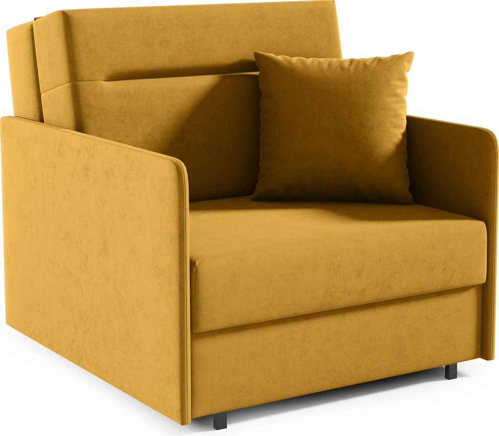 Eka Pohovka AMERYKANKA 172, 90 cm Barva látky: Tmavě zelená (Kronos 14)